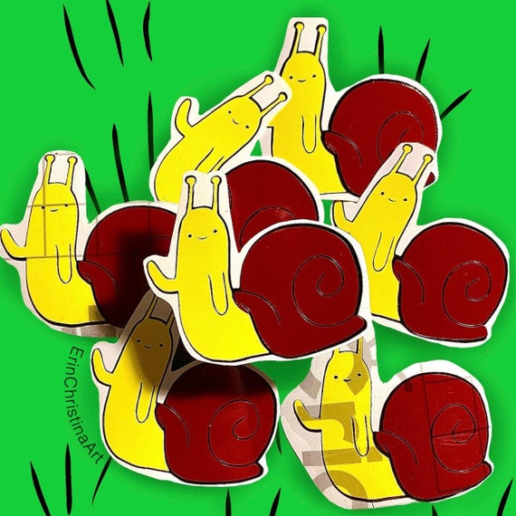 Adventure Time Snail Decal | Etsy