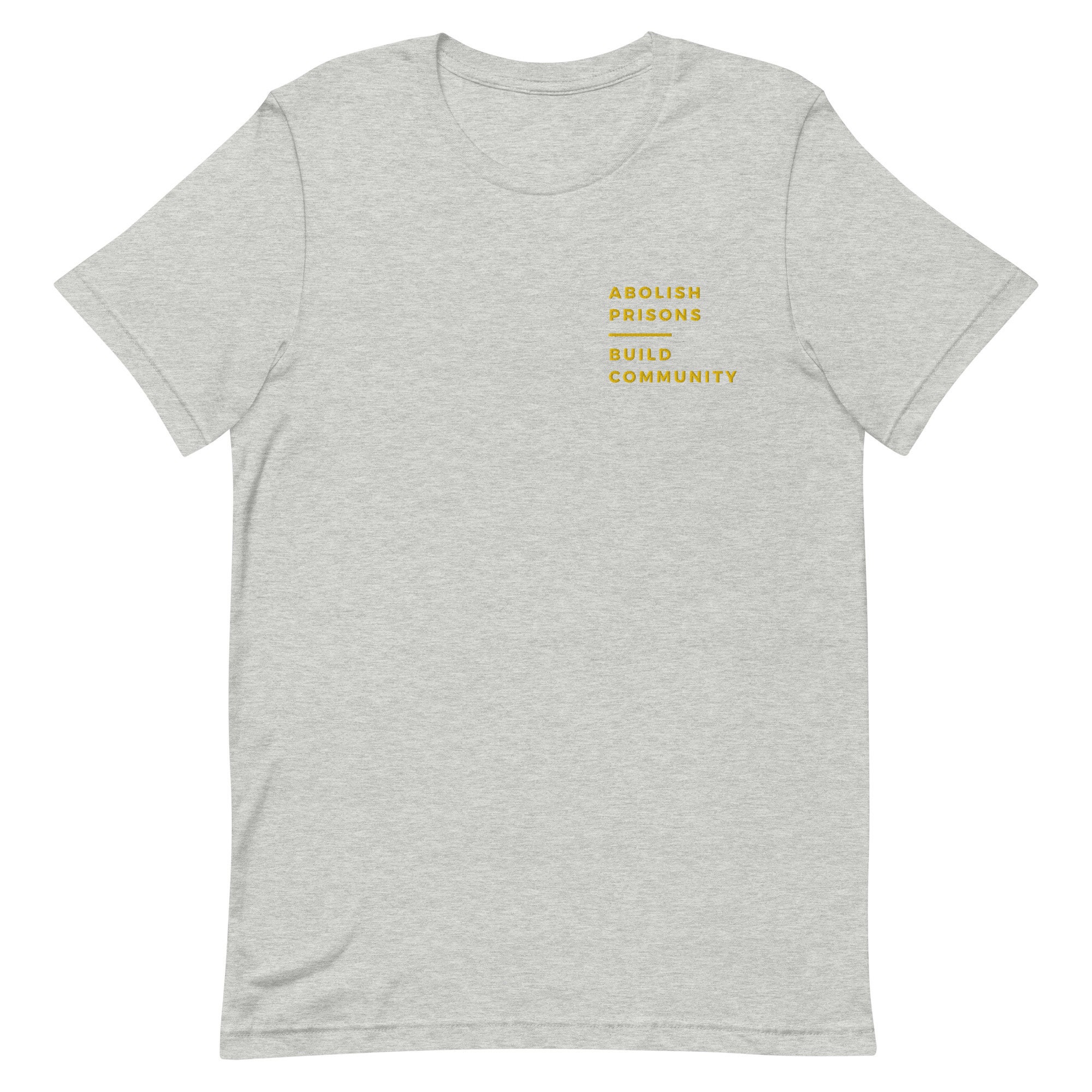 Gold Embroidery / Abolish Prisons. Build Communities. / Abolition ...