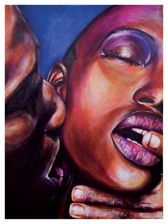 African Love Art Paintings