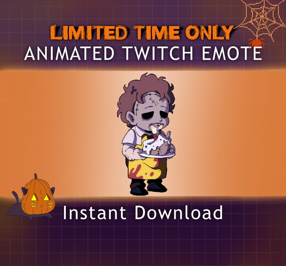 Animated Leatherface Twitch Emote Halloween Twitch Emotes - Etsy