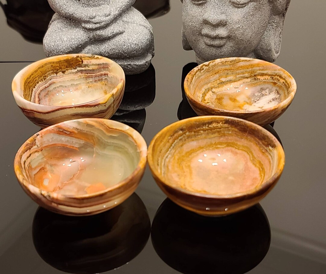 Banded Onyx Bowls - Etsy