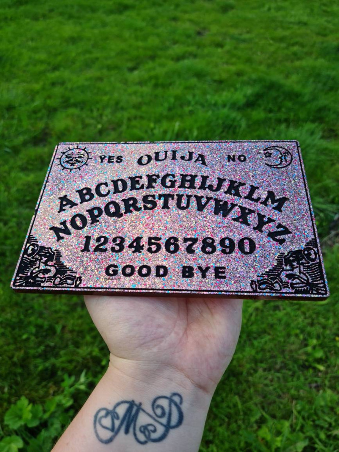 Ouijabord Ouija board Resinboard Epoxy resin Ouija board | Etsy