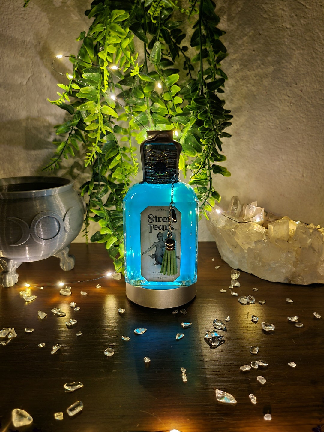 Siren Tears Light Bottle Night Light Fantasy Harry Potter DND Potions ...