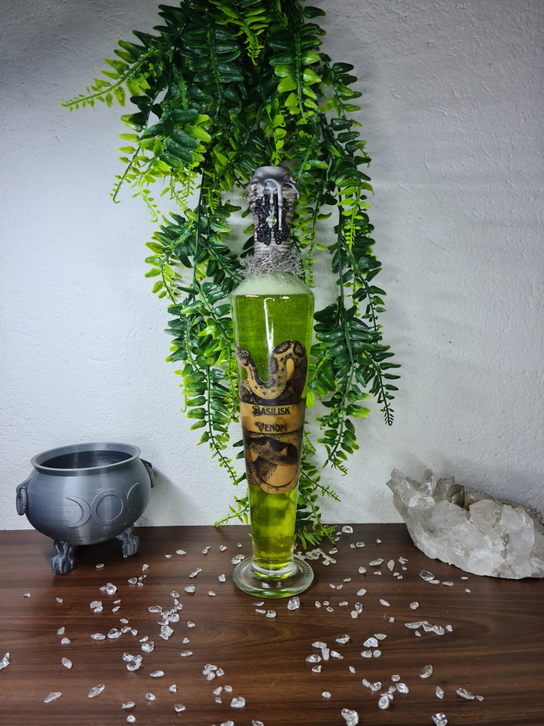 XL Basilisk Venom Potion Harry Potter Fantasie Magischer Trank Dungeons ...