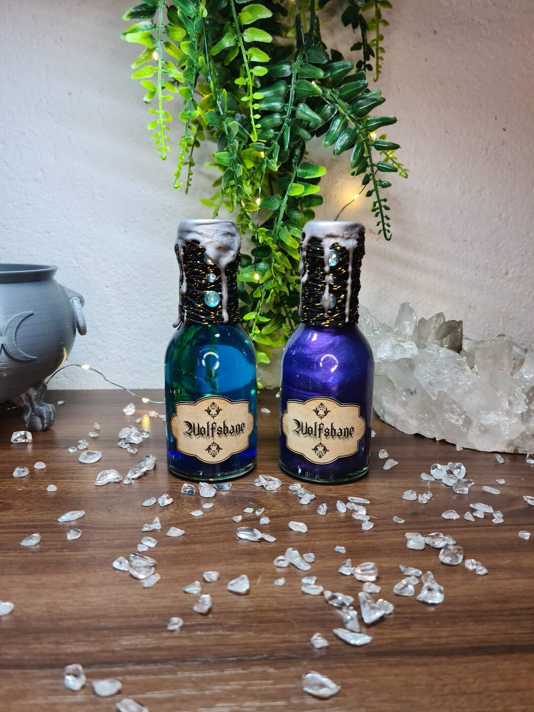 Wolfsbane Potion Harry Potter Dnd Potion Larp Rpg Magic Potion Magic Potion Etsy