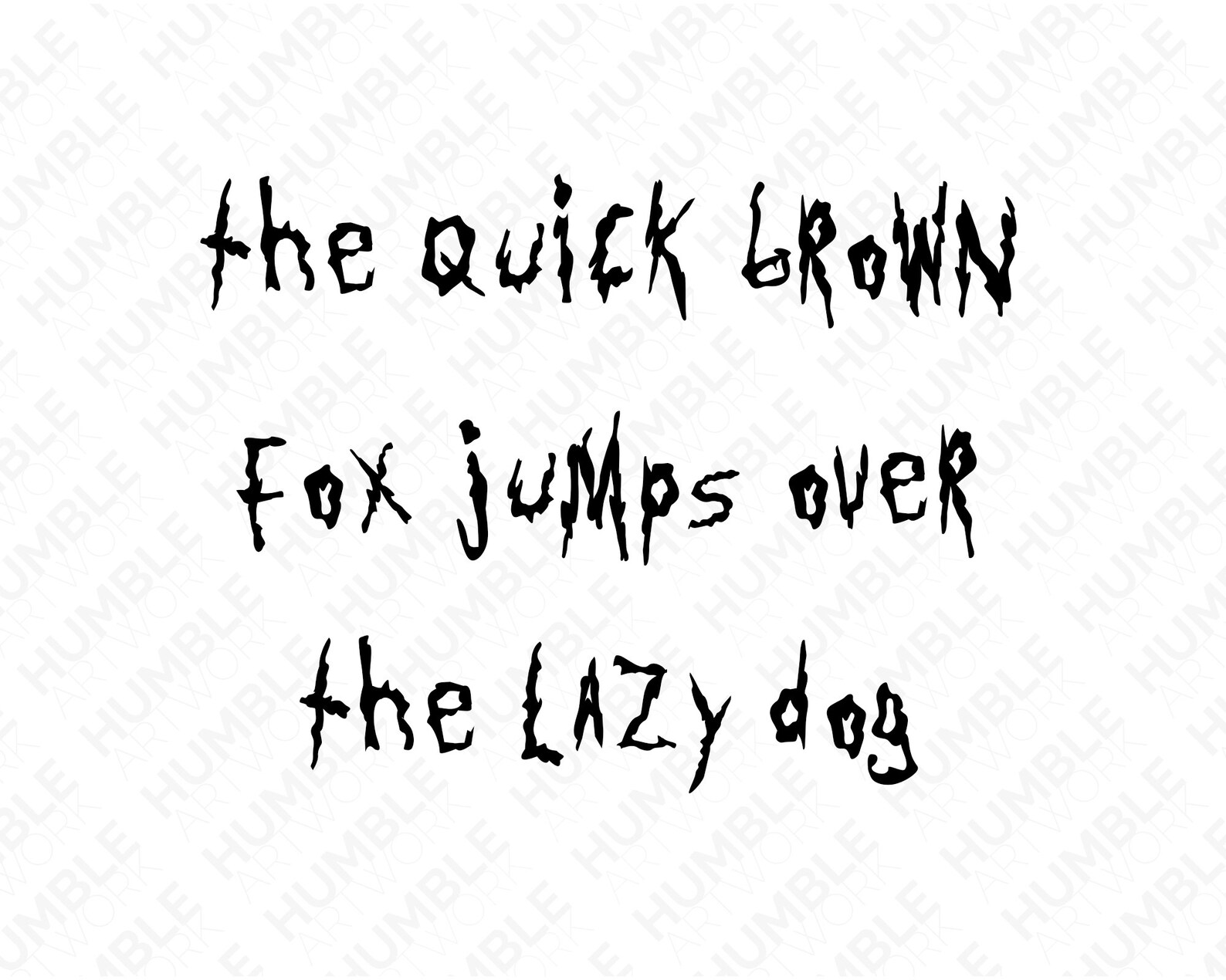 Ricky Font Ricky SVG Ricky Cricut Silhouette High Quality - Etsy India