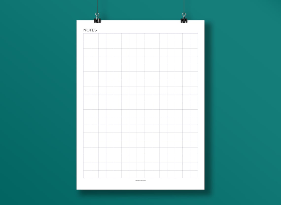 Printable Grid Paper, 1/2 Blue Grid, Version 1.0 Instant Download ...