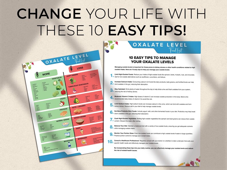 Low-oxalate Food List: Essential Guide for Managing Oxalate Levels ...
