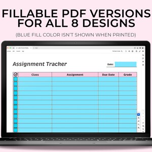 College Student Planner Bundle, Digital Notepad Bundle, Printable ...