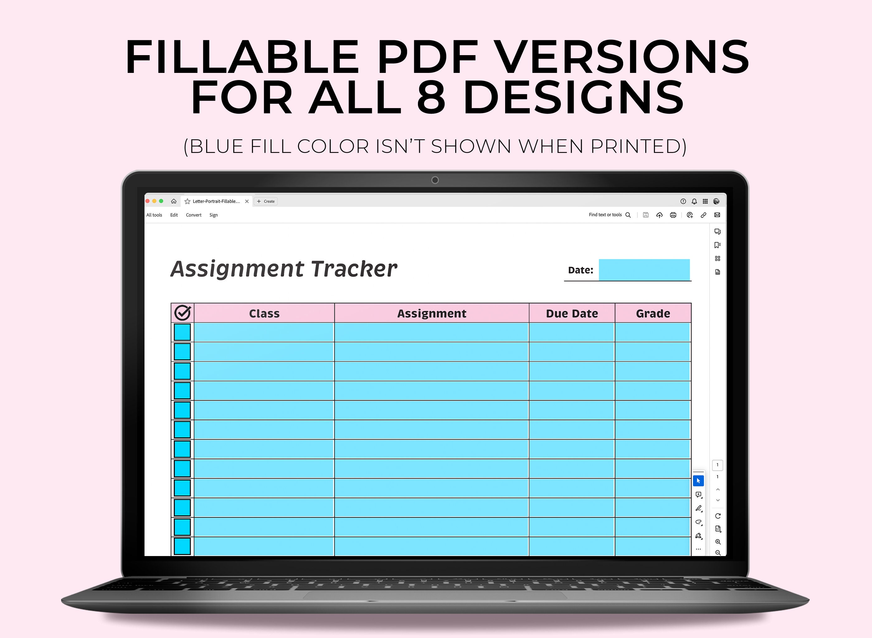 College Student Planner Bundle, Digital Notepad Bundle, Printable ...