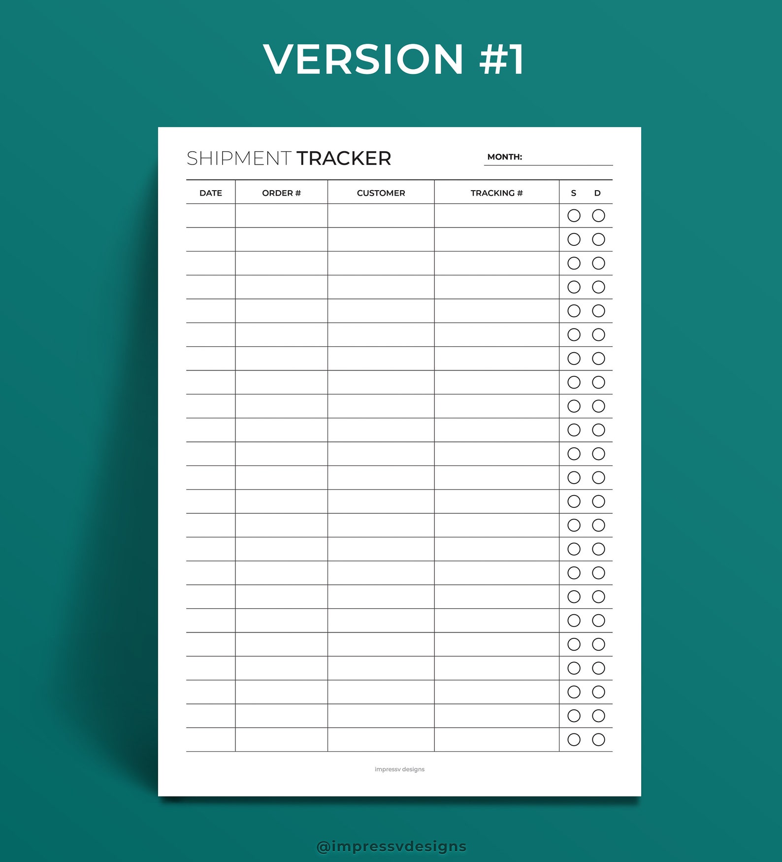 Shipment Tracker Fillable & Printable Shipment Planner Shipment Log ...