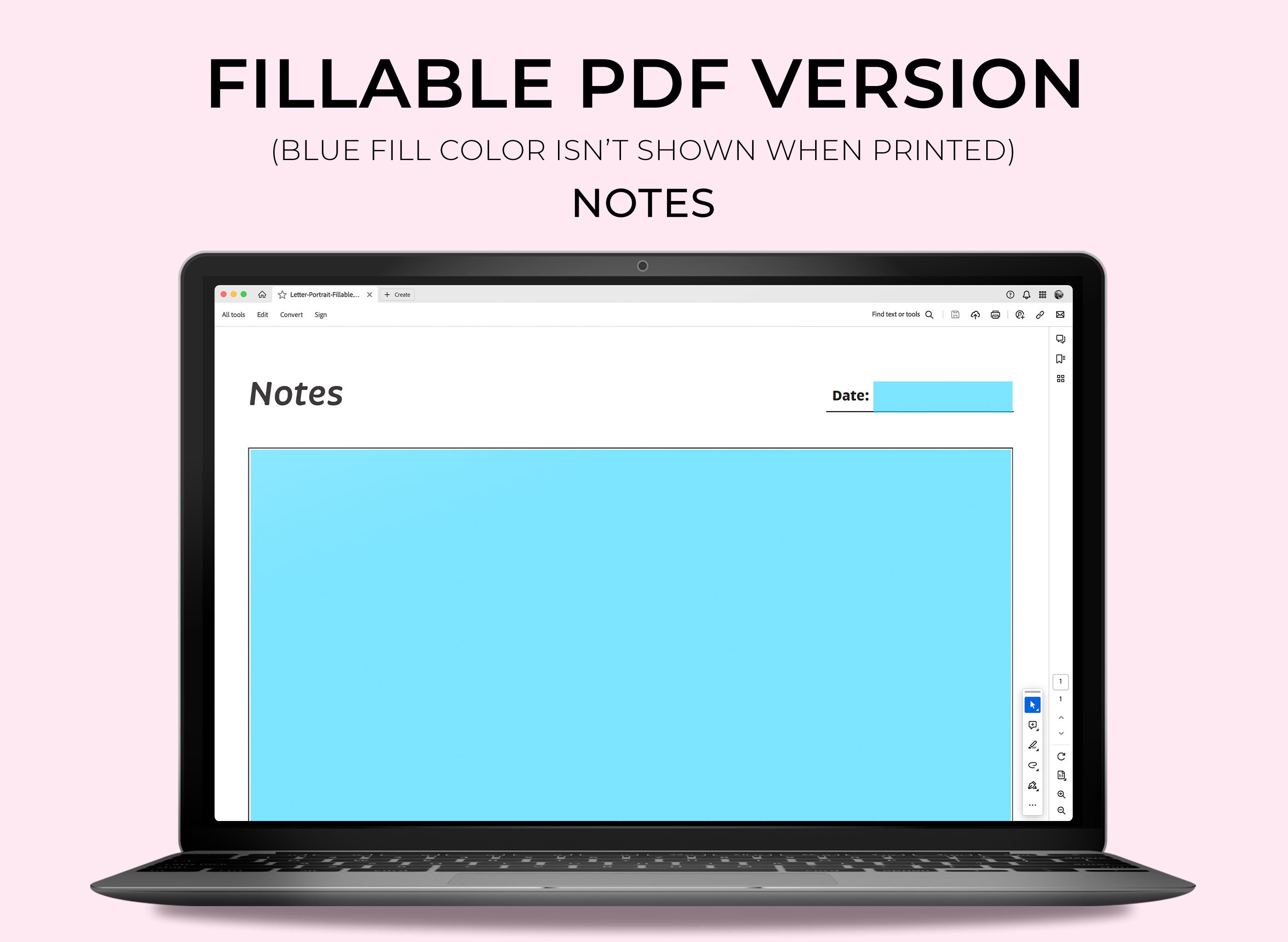 Minimal Notes Planner Template, Student Planner, Student Printable ...