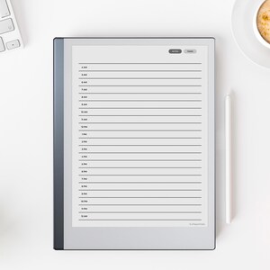 Digital Note Templates for Remarkable 2, 88 Custom Templates, Stylish ...