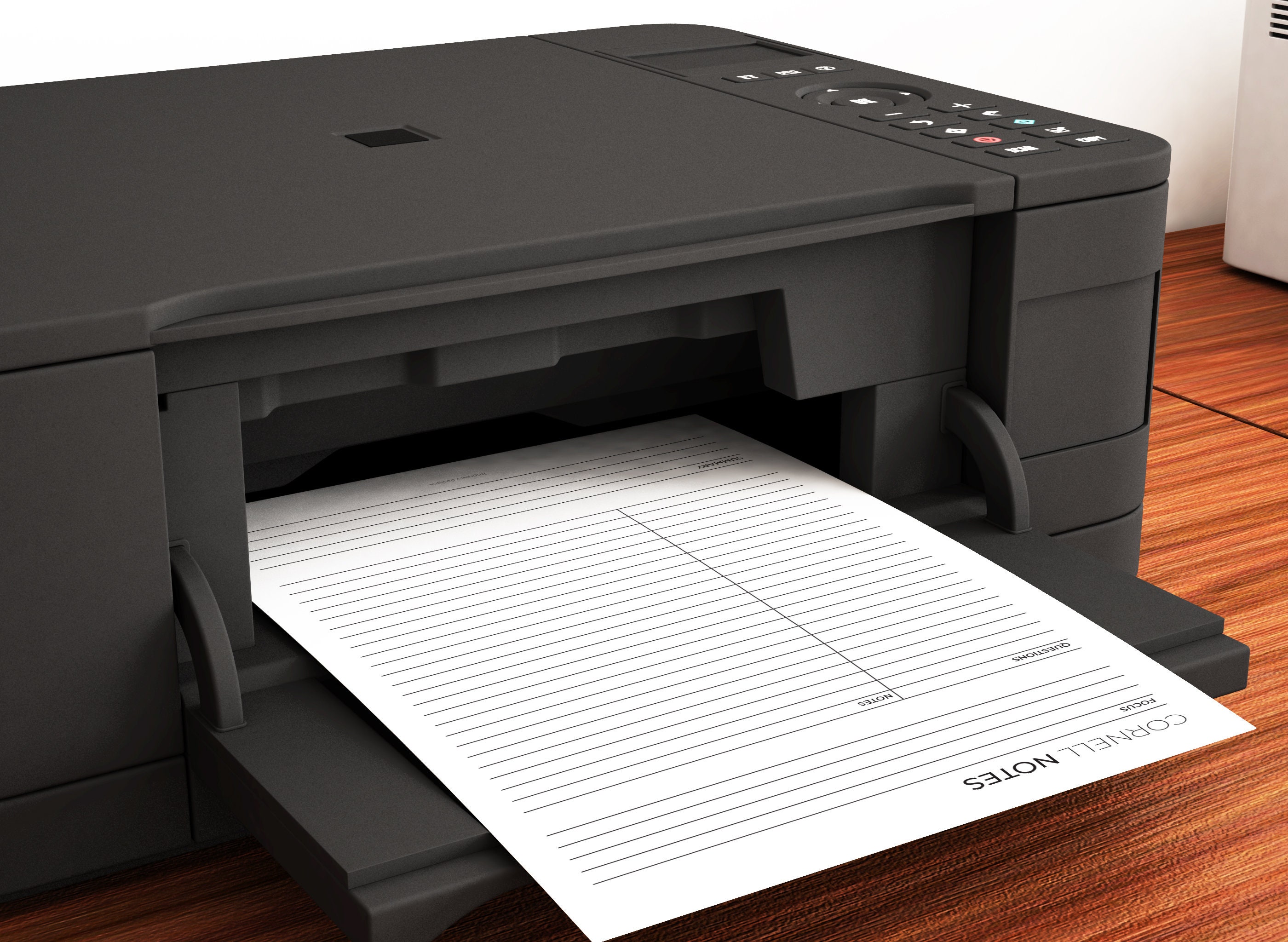 Editable & Printable Cornell Notes Template ⦁ Cornell Notes Method ...