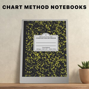 Chart Method Notetaking Notebooks for Remarkable Paper Pro, Chart Note ...