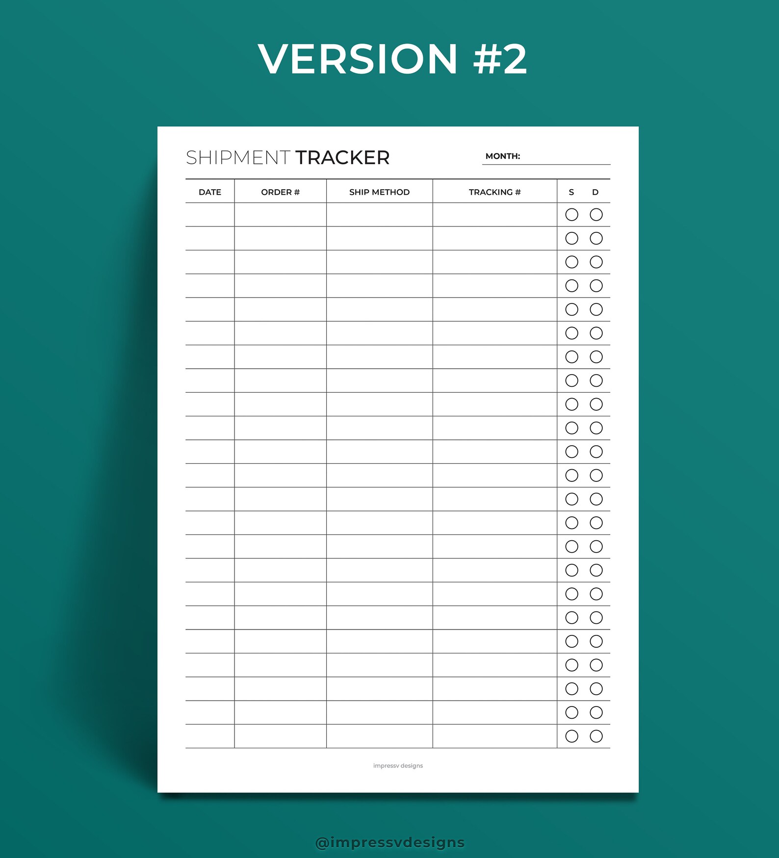 Shipment Tracker Fillable & Printable Shipment Planner Shipment Log ...