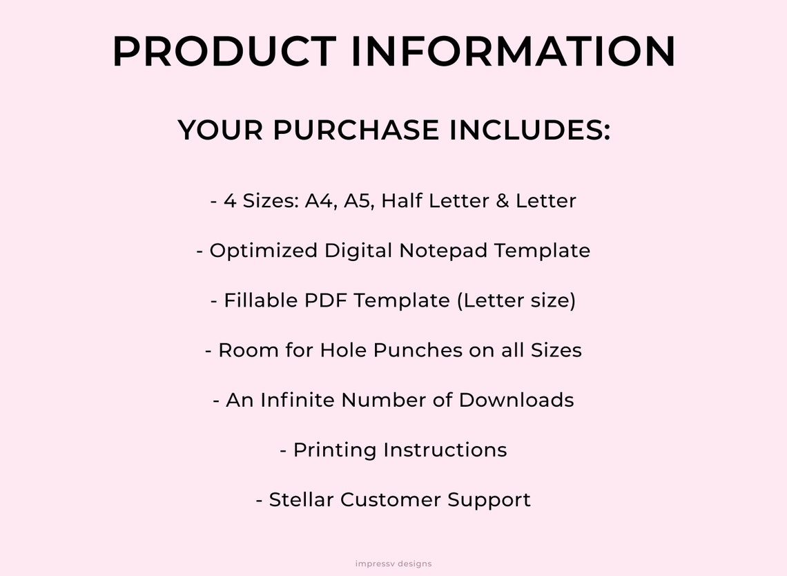 Lecture Notes Planner Template, Student Planner, Student Printable ...