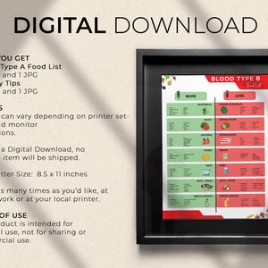 Type B Food List: Essential Guide to Nutrition & Blood Type Diet ...