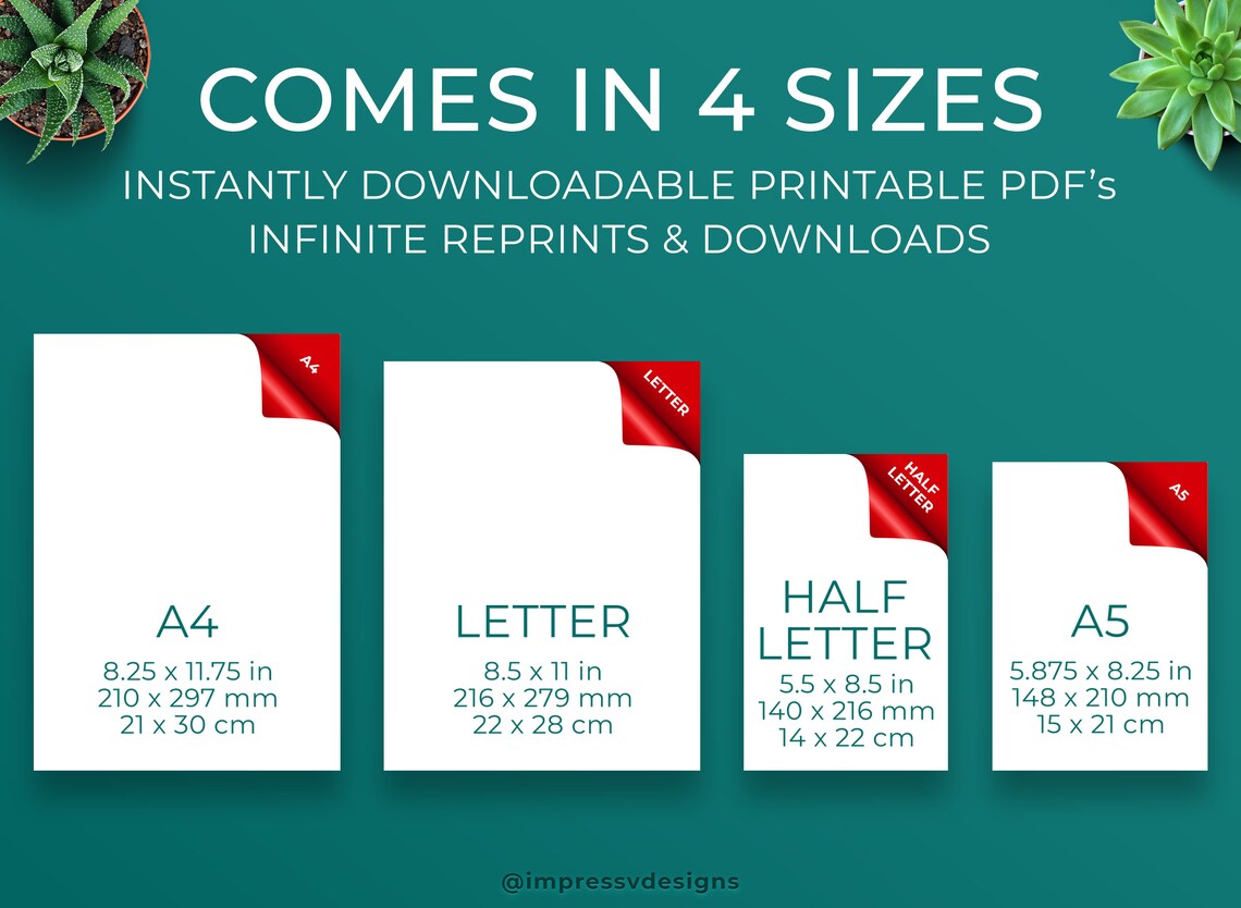 Printable 1 to 400 Number Chart A4 A5 Half-letter Letter - Etsy