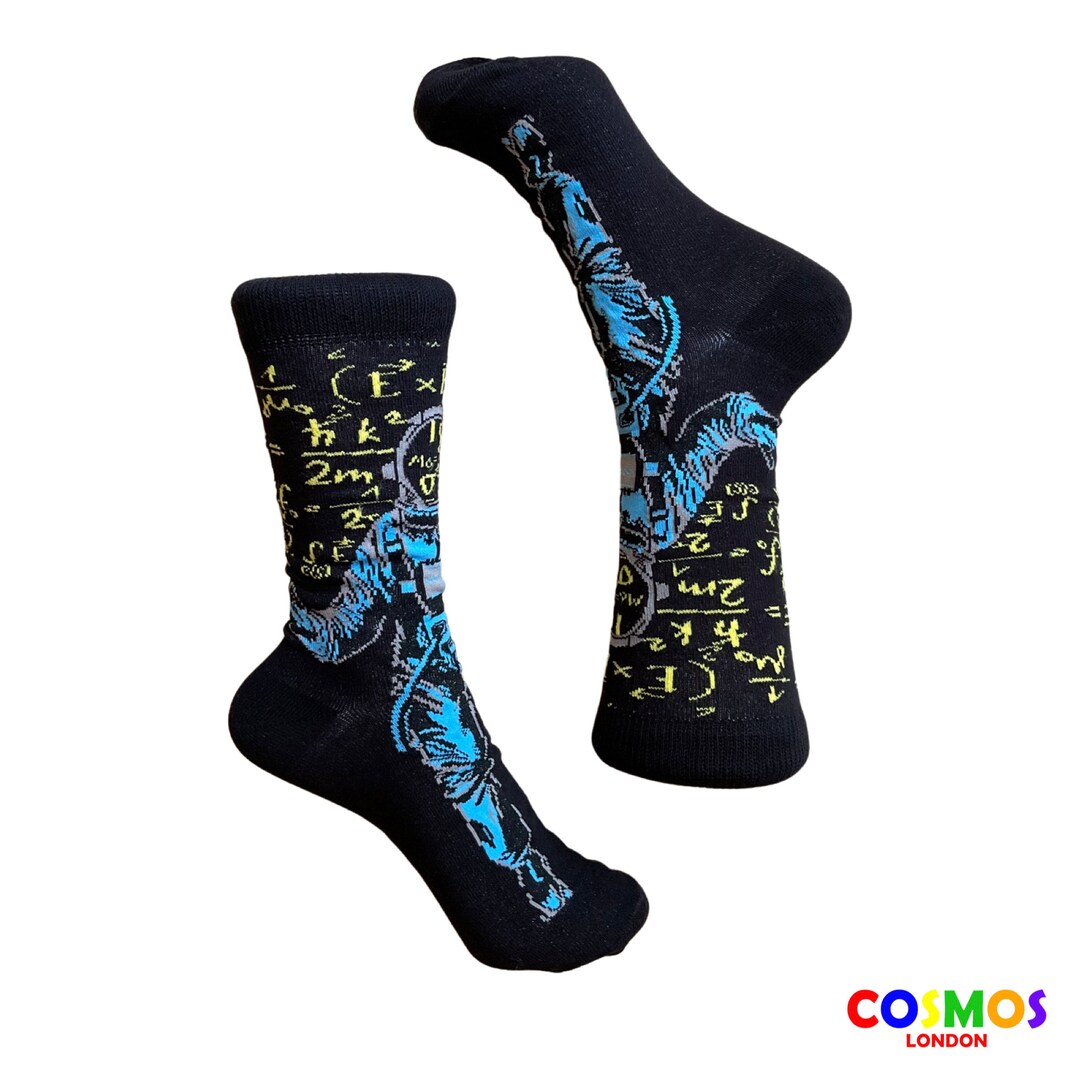 Astronaut Patterned Ankle Socks for Men Men's Astronaut Socks Astronaut ...