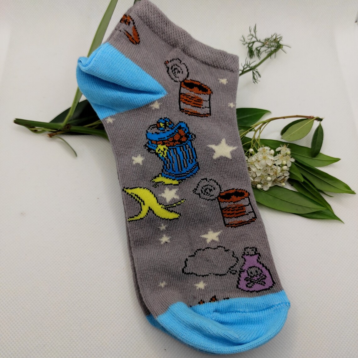 Trash Trainer Socks Happy & Funny High Quality Men Socks | Etsy