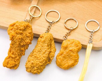 Food Key Chain | Etsy