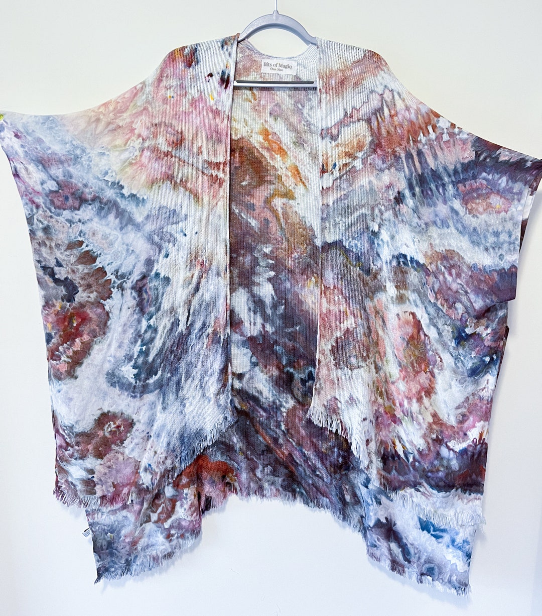 Ice Dye Tie Dye Kimono - Etsy