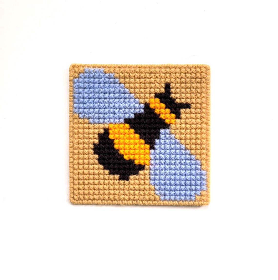 Mini Bee Cross Stitch Kit Chunky Cross Stitch Kit - Etsy