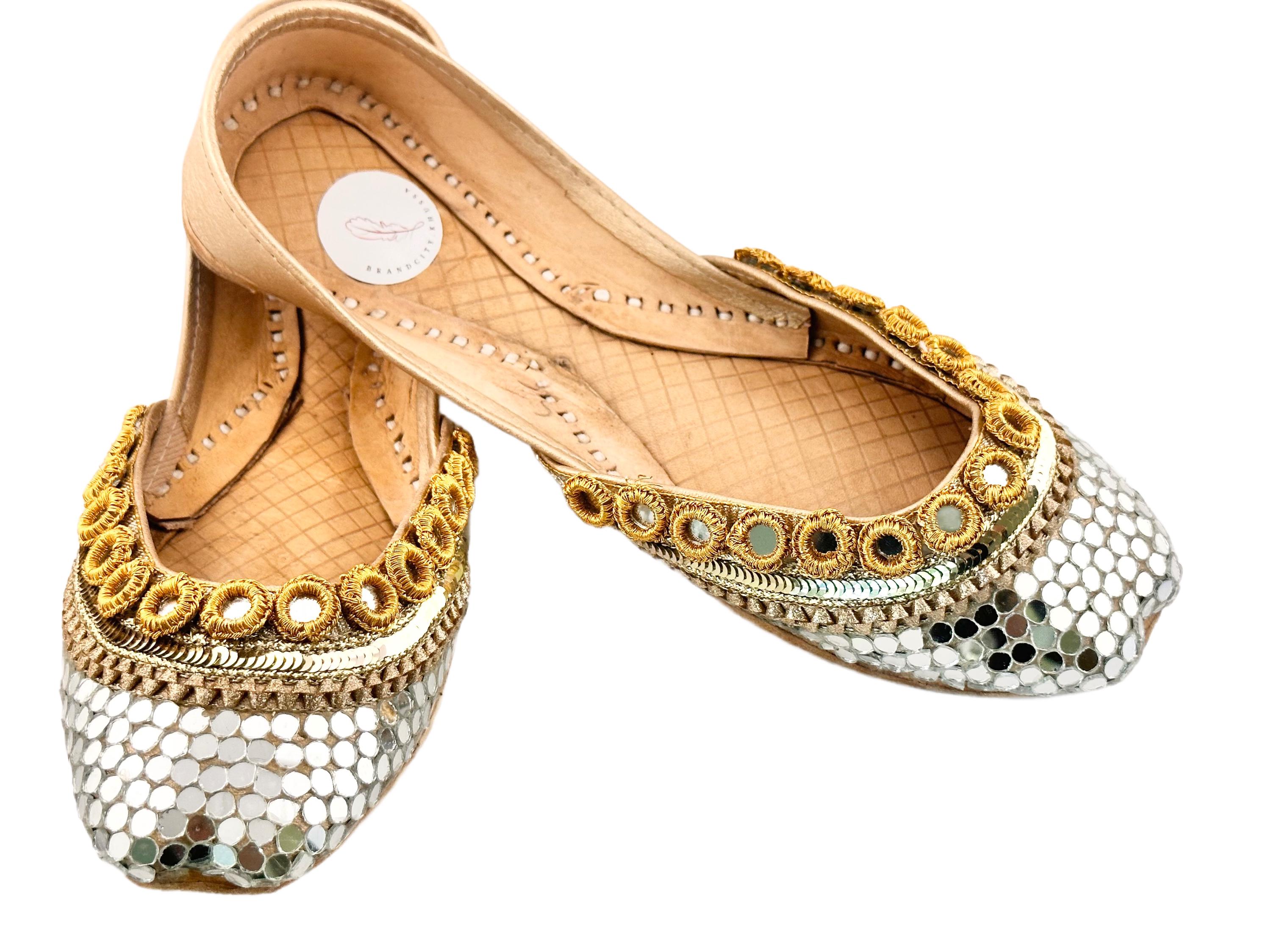 Flats for Women,pakistani Indian Wedding Shoes, Bridal Wear, Party Wear ...