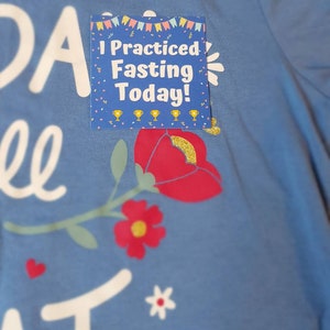 100 Stickers per Pack | I Practiced Fasting Today Stickers | Ramadan ...