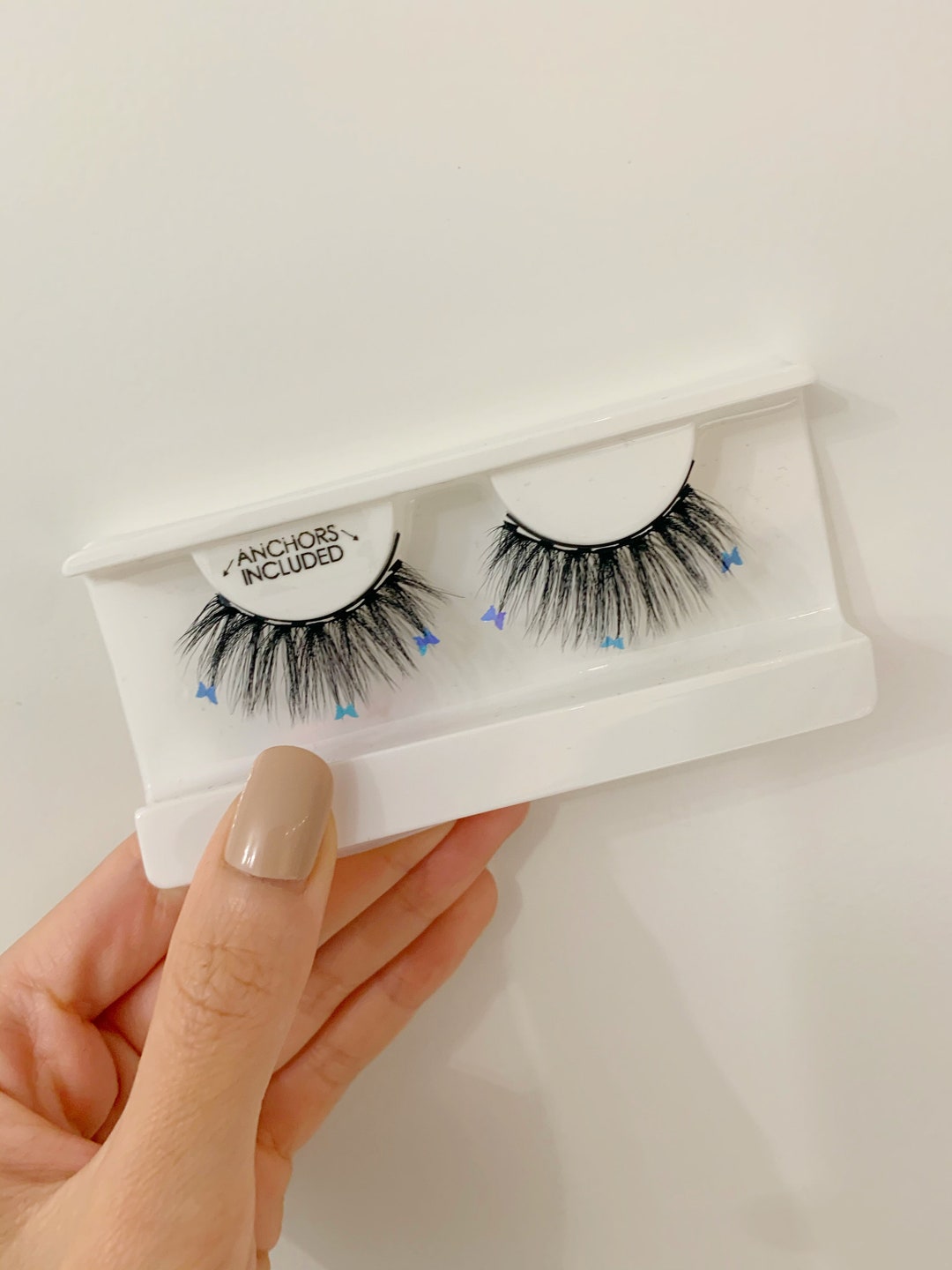 Blue Butterfly Magnetic Lashes - Etsy
