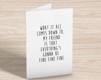 Alanis Morissette Birthday Card - Etsy