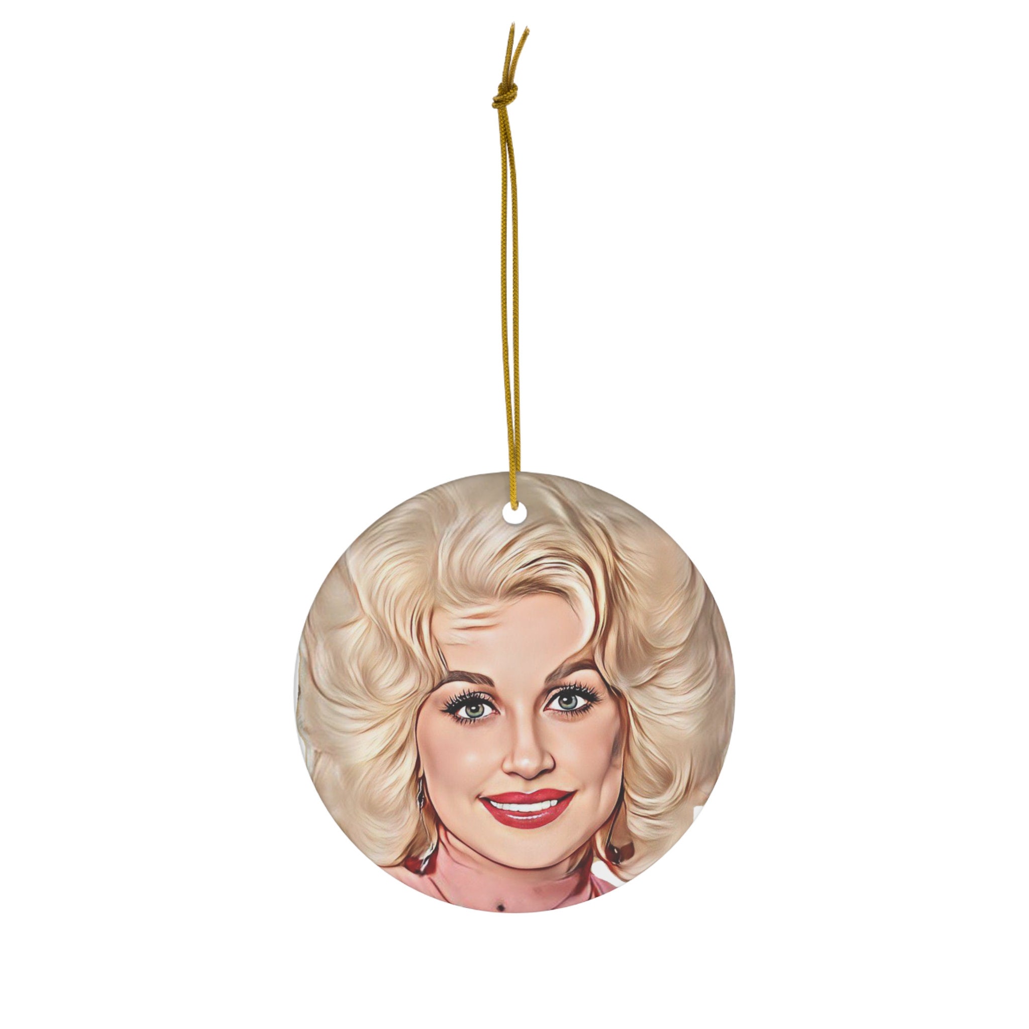 Dolly Parton Ornament sold by Kiersten Spoil | SKU 91369402 | Printerval