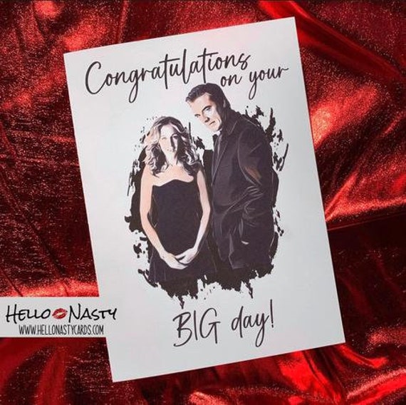 Congratulations on Your BIG Day Greeting Card Hello Nasty - Etsy