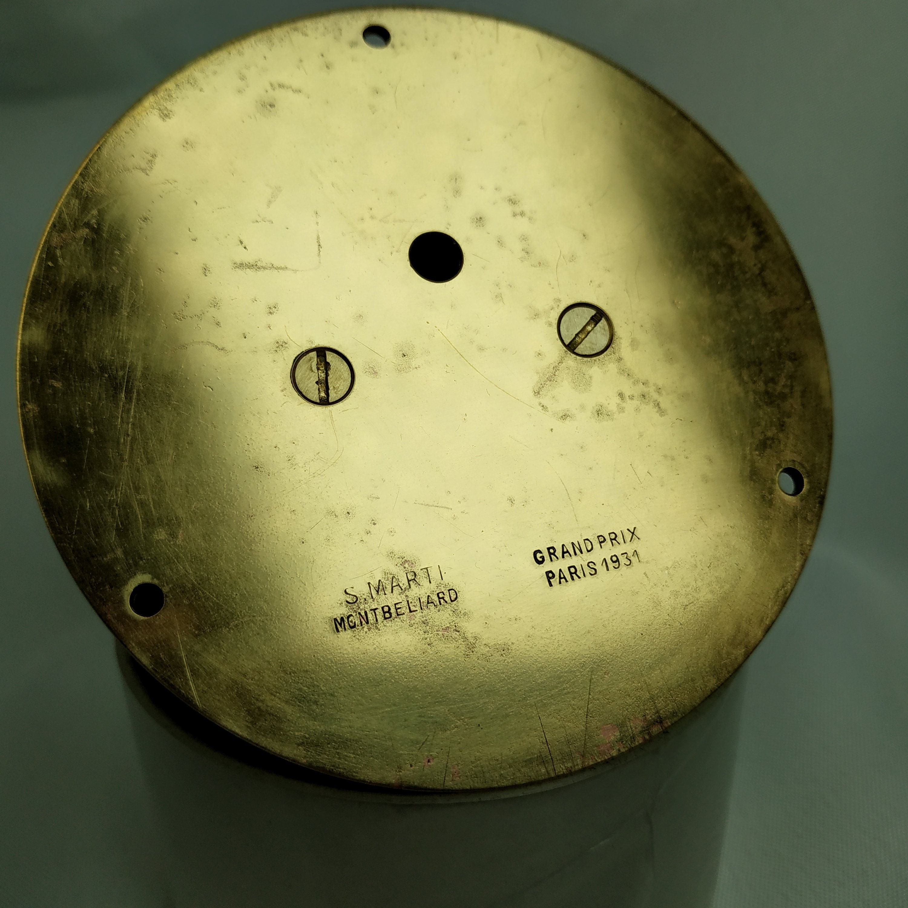 1931 Small Aneroid Barometer With Open Dial - Etsy