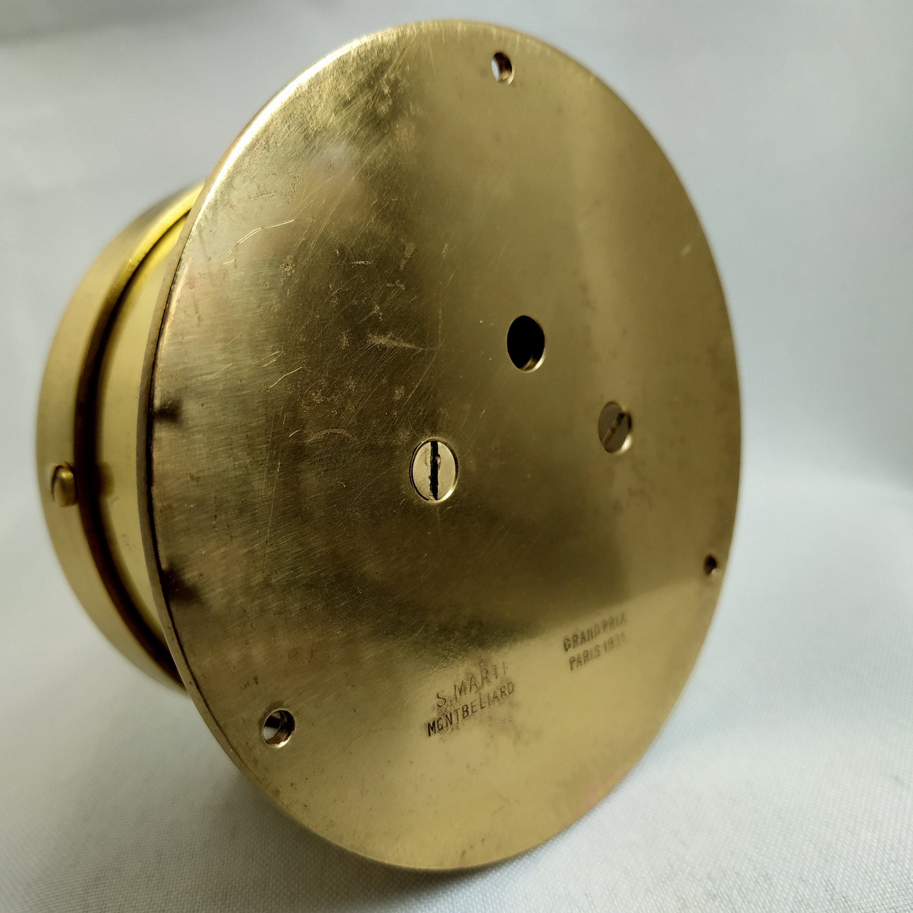 1931 Small Aneroid Barometer With Open Dial - Etsy