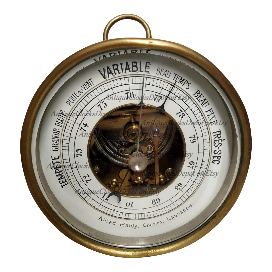 Table Barometer Clock Overlays in Png Format, Photoshop Overlay, Photo ...