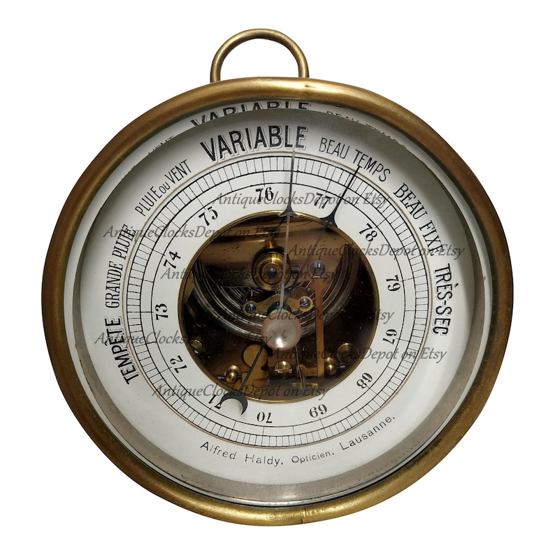 Table Barometer Clock Overlays in Png Format Photoshop - Etsy