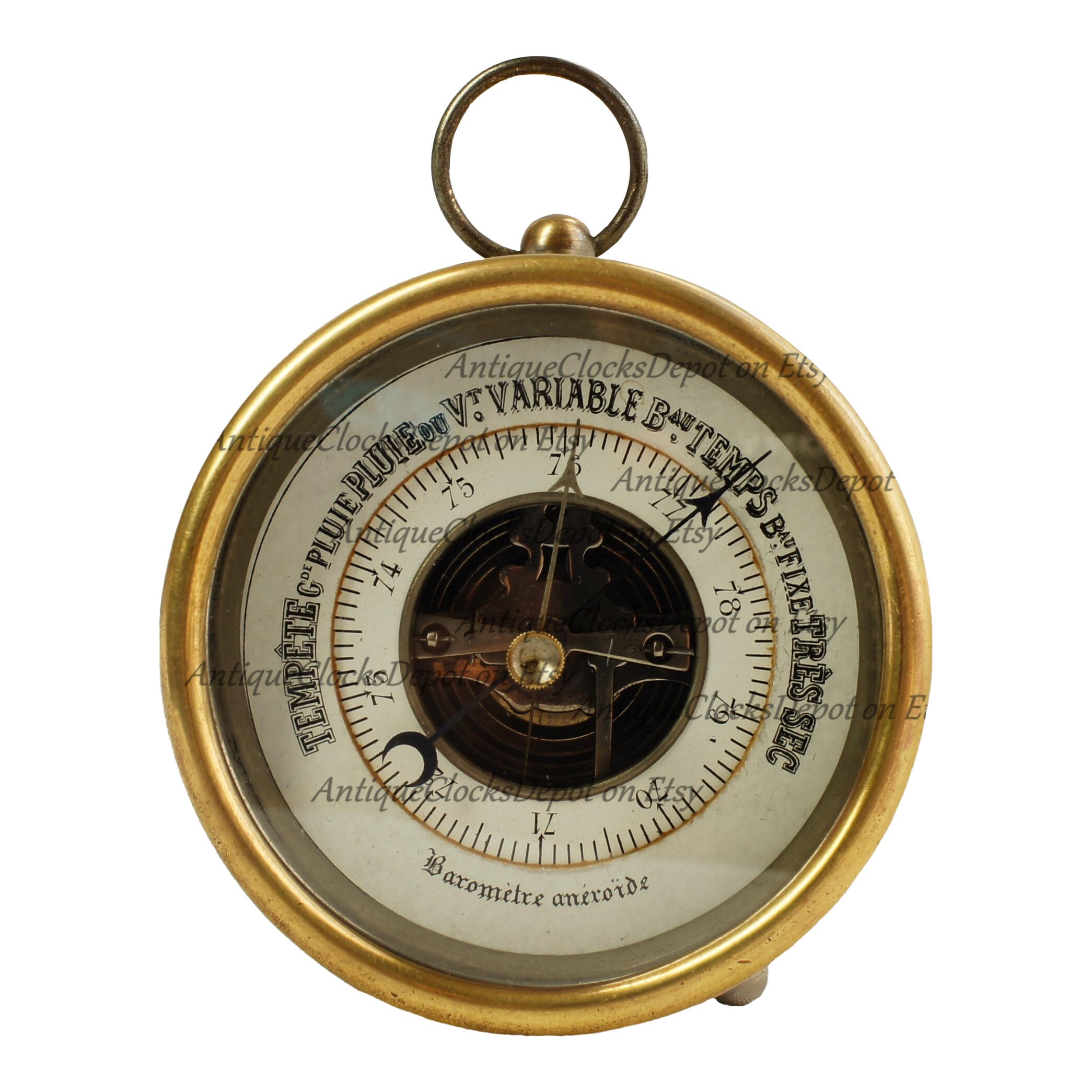 Table Barometer Clock Overlays in Png Format, Photoshop Overlay, Photo ...