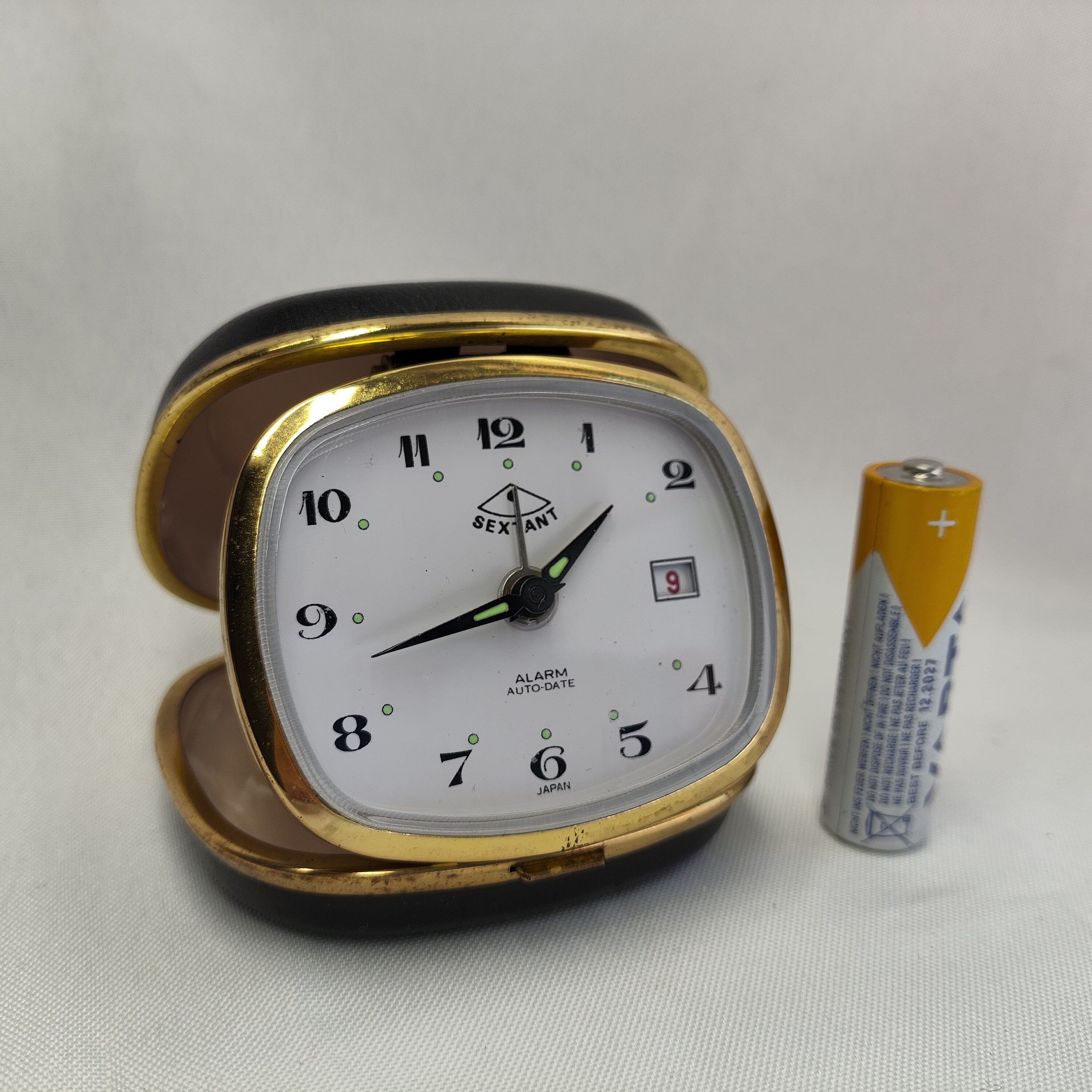 1960's Japan Folding Travel Alarm Clocks “SEXTANT” - Etsy