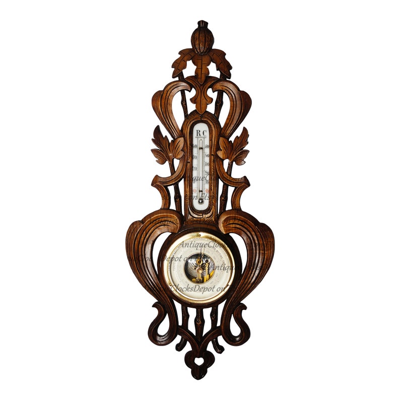 Wall Barometer Clock Overlays in Png Format, Photoshop Overlay, Photo ...