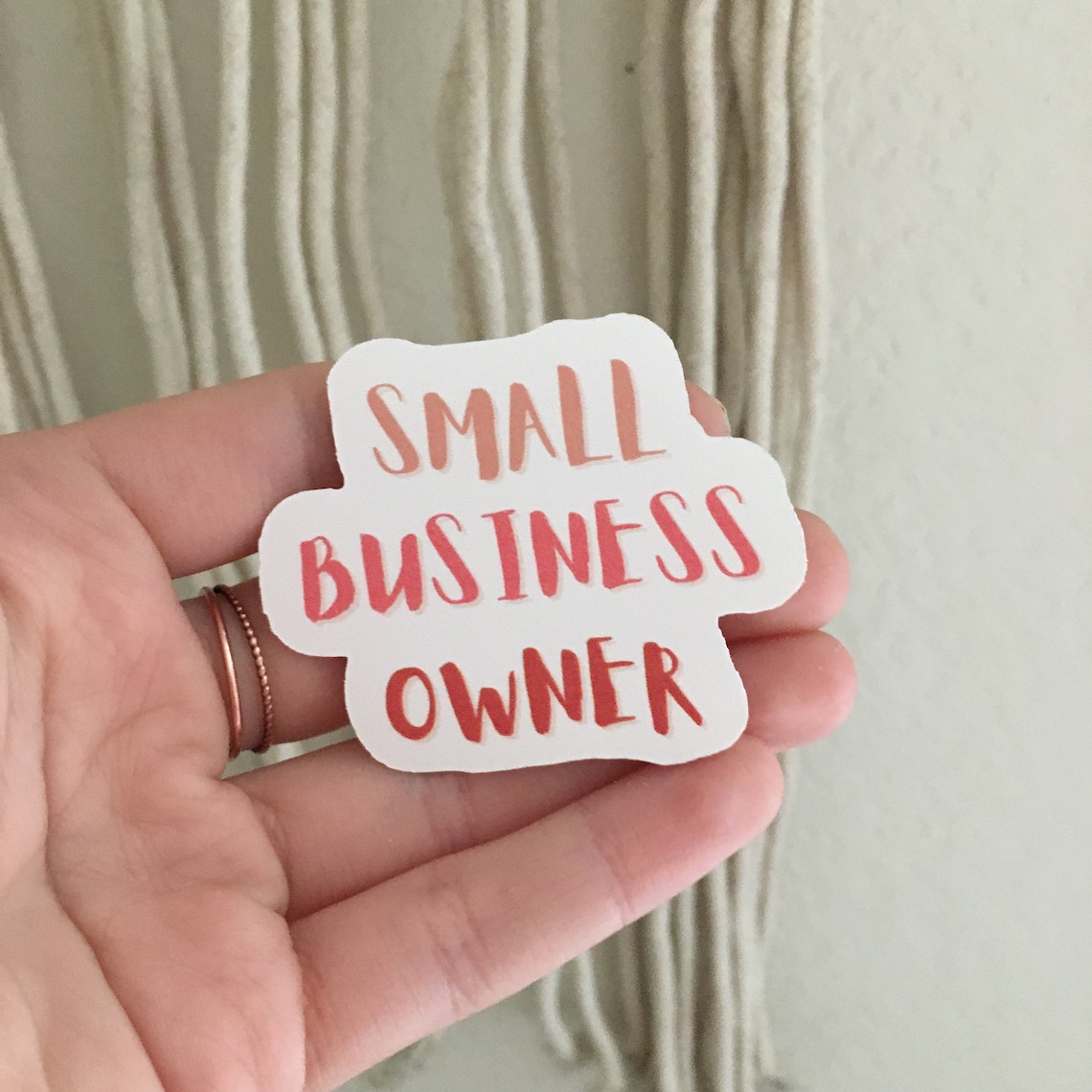 Small Business Sticker, Aesthetic Sticker, Quote Sticker, Laptop ...
