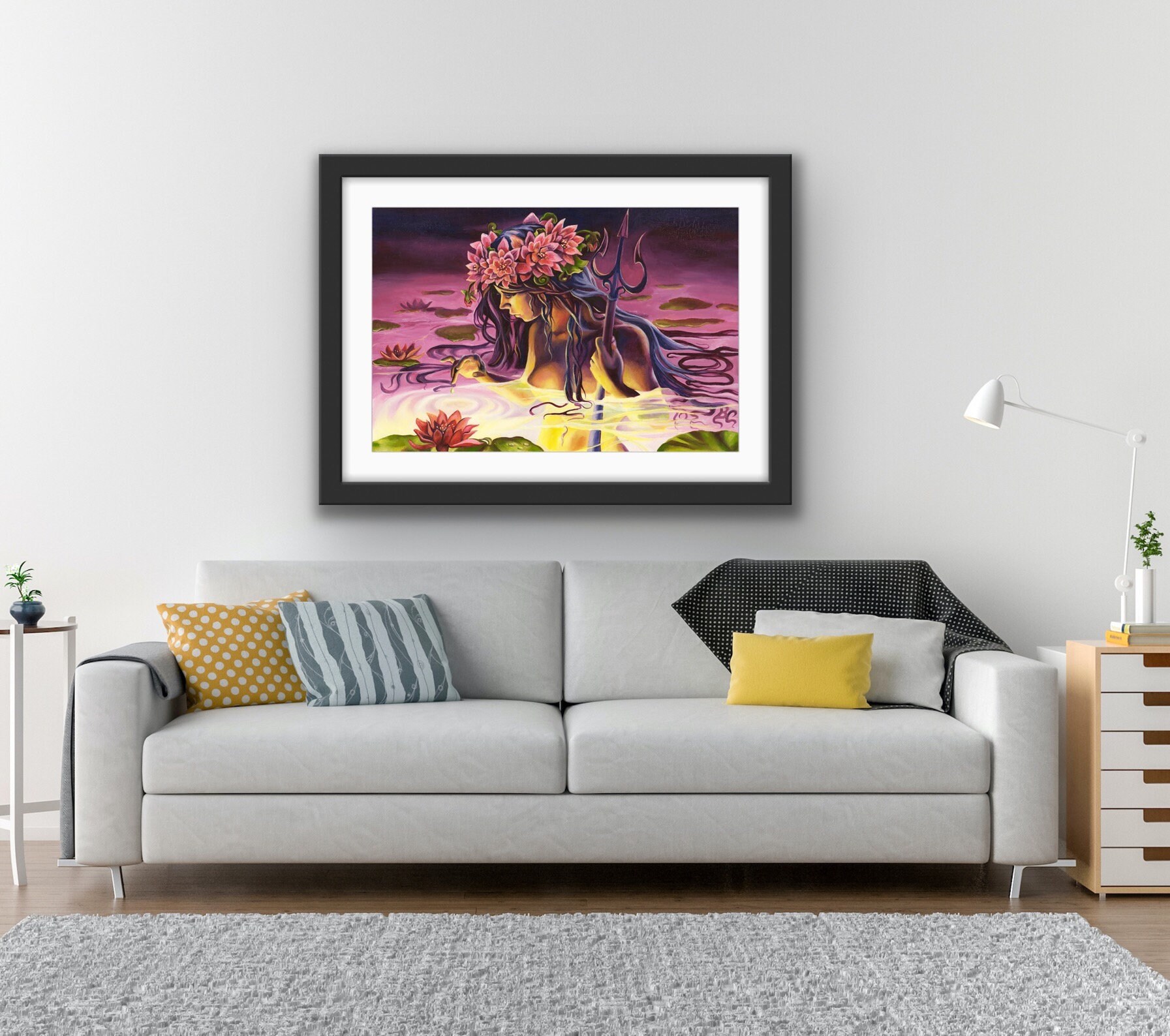 Beautiful Mermaid Laminated Poster 18'' X 27'' - Etsy