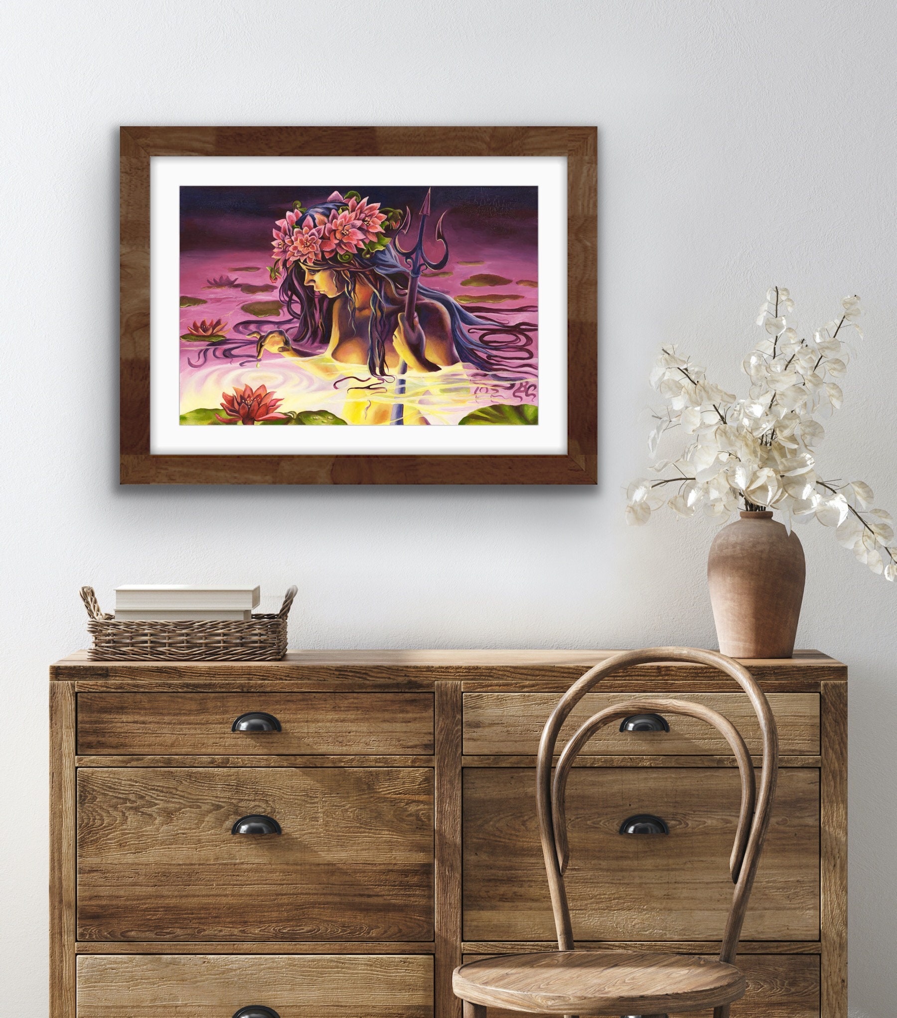 Beautiful Mermaid Laminated Poster 18'' X 27'' - Etsy