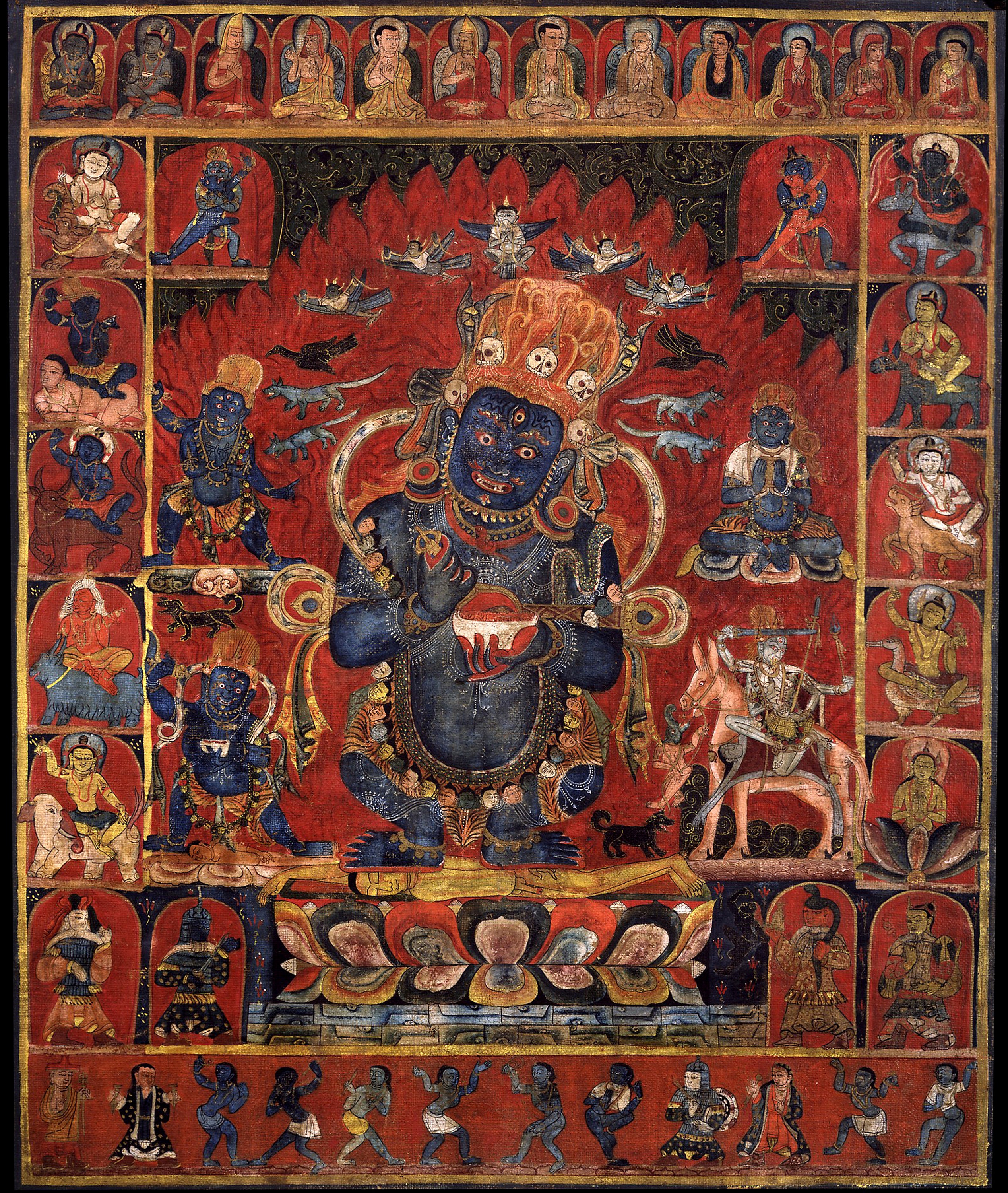 Mahakala Tibetan Buddhist Protector Deity 3 - Digital Download - Etsy