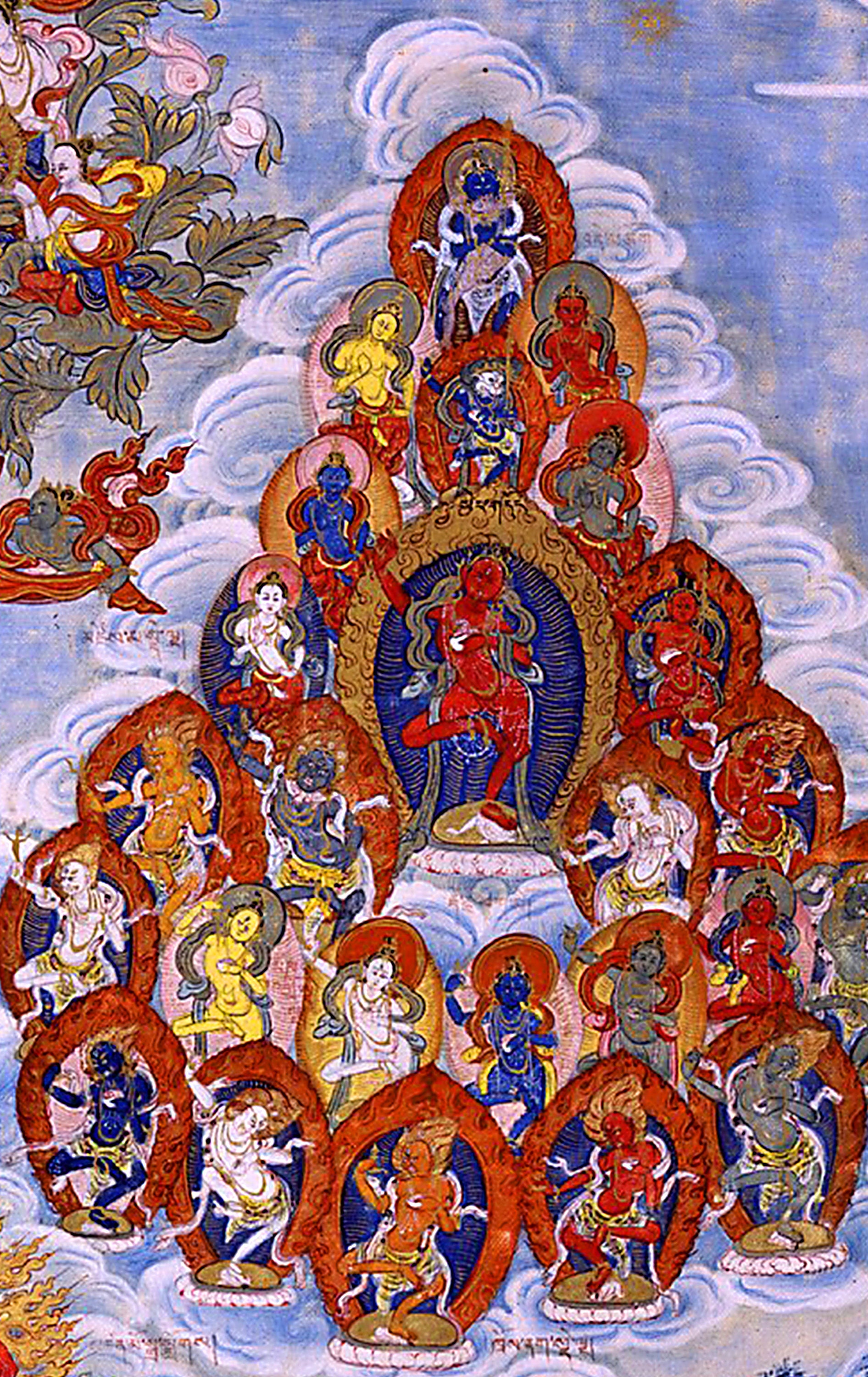 Tibetan Buddhist Jewel Tree Wisdom Dakini Digital Download - Etsy