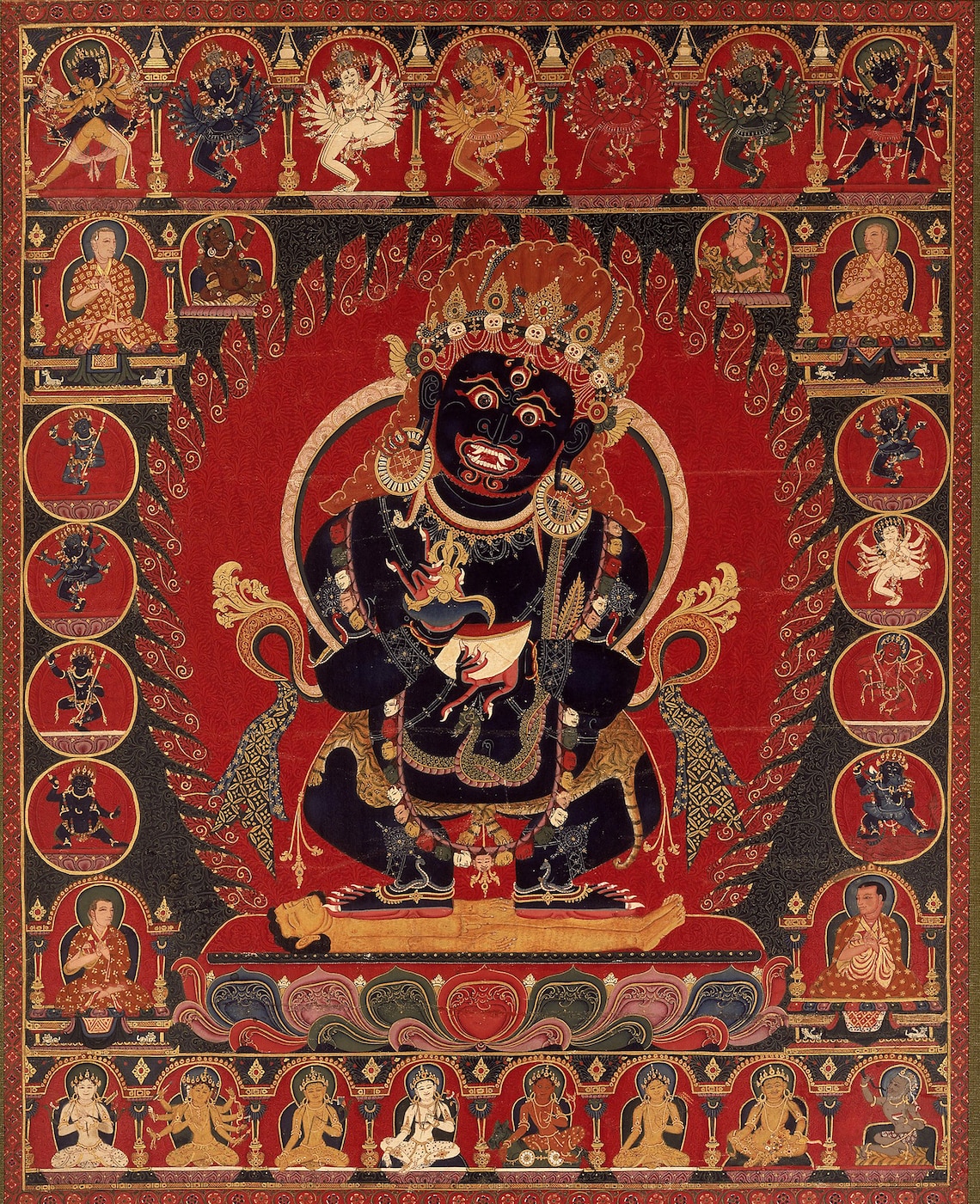 Mahakala Tibetan Buddhist Protector Deity 2 - Digital Download - Etsy