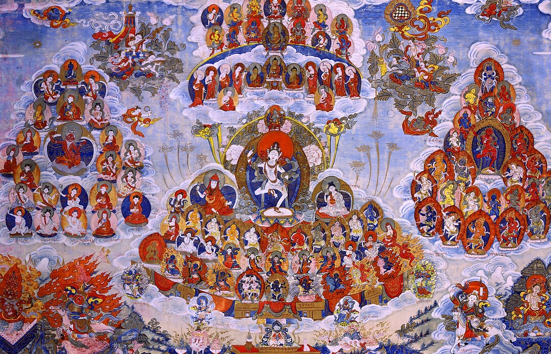 Tibetan Buddhist Jewel Tree Wisdom Dakini Digital Download - Etsy