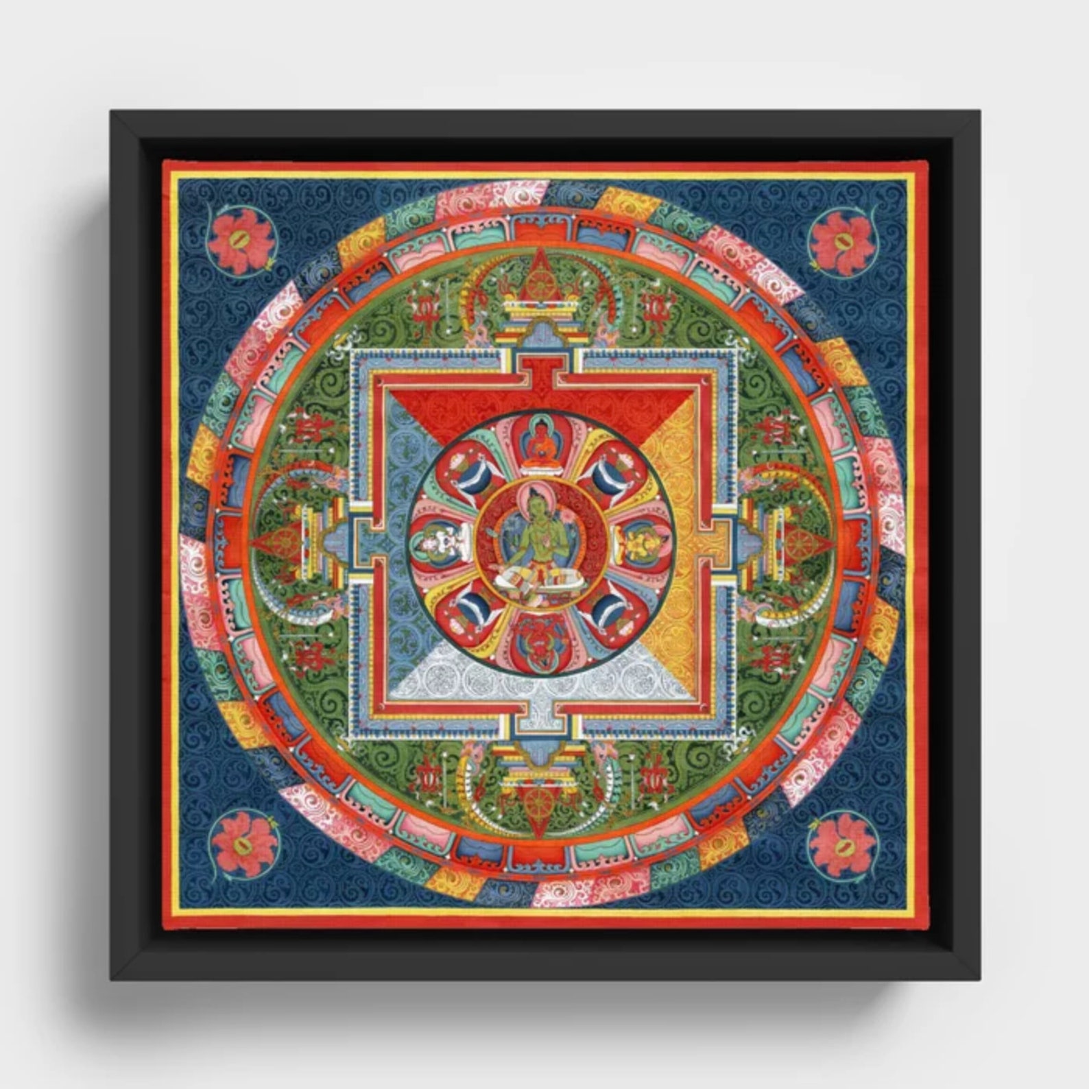 Green Tara Dakini Mandala Digital Download - Etsy