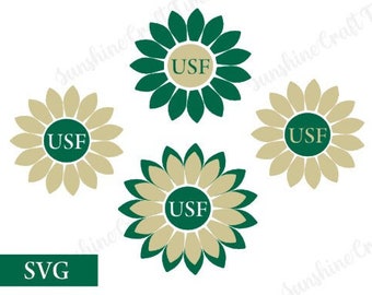 Usf Bulls Svg | Etsy